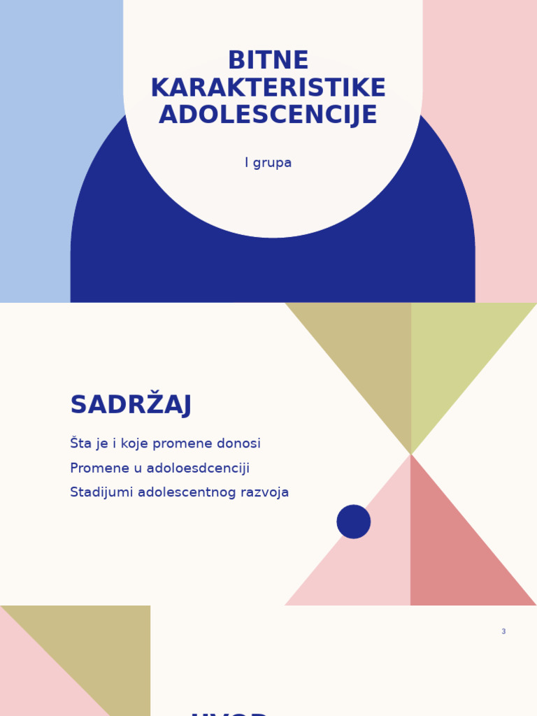 Adolescencija | PDF