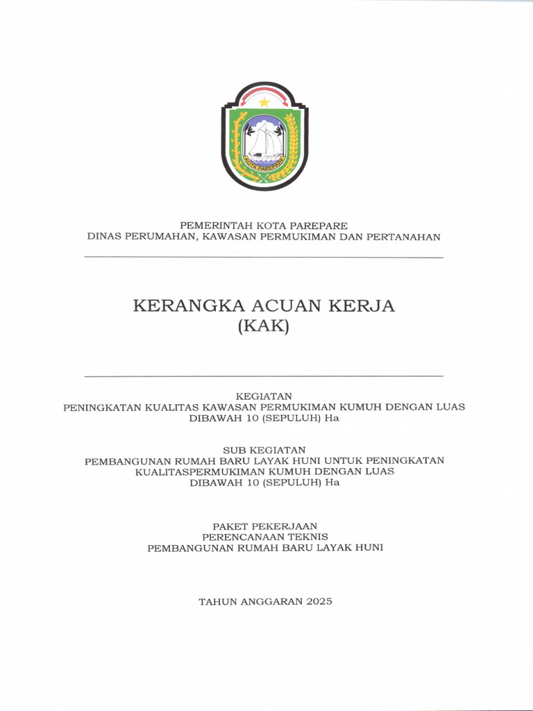 4 +Kak+Perenc Teknis+pbr+2025 | PDF