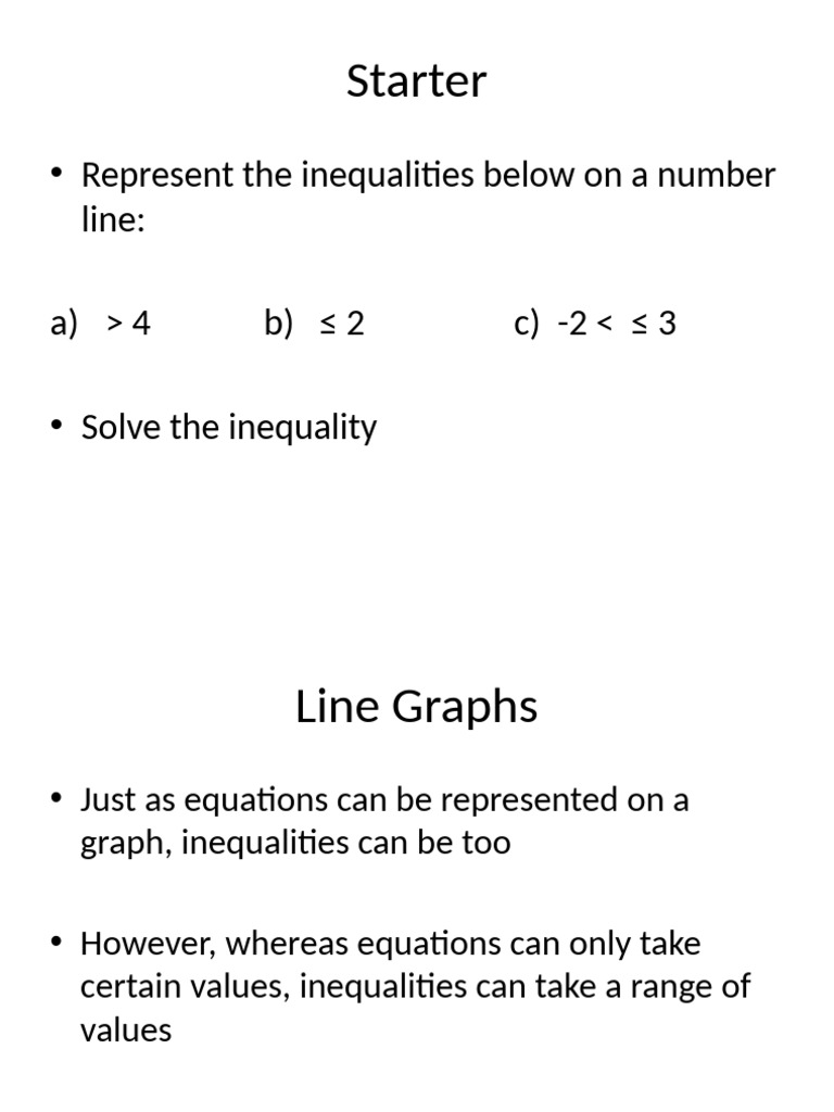Graphical Inequalities - Shading | PDF | Inequality (Mathematics ...