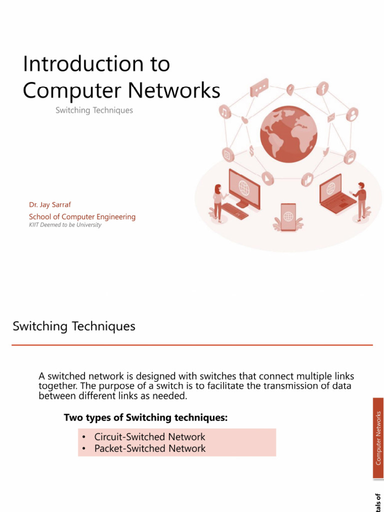02 Switching Techniques of Computer Networks | PDF