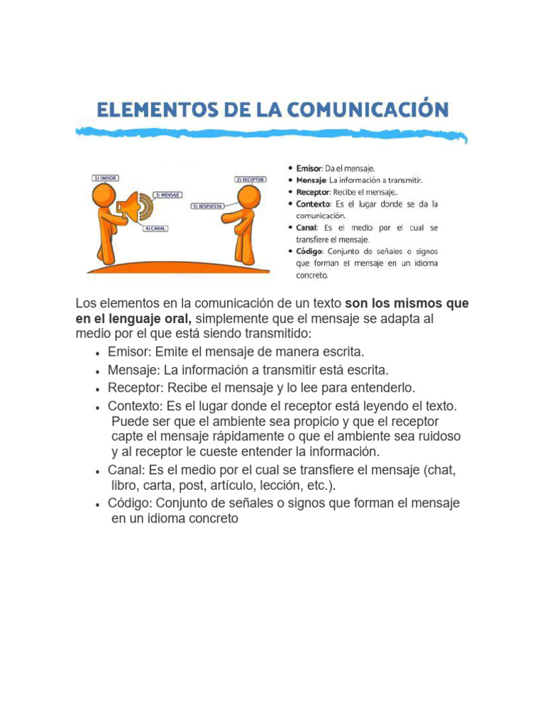 Elementos de La Comunicacion | PDF
