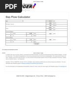 Gas Flow Rate Conversion Guide | PDF | Pressure | Transparent Materials