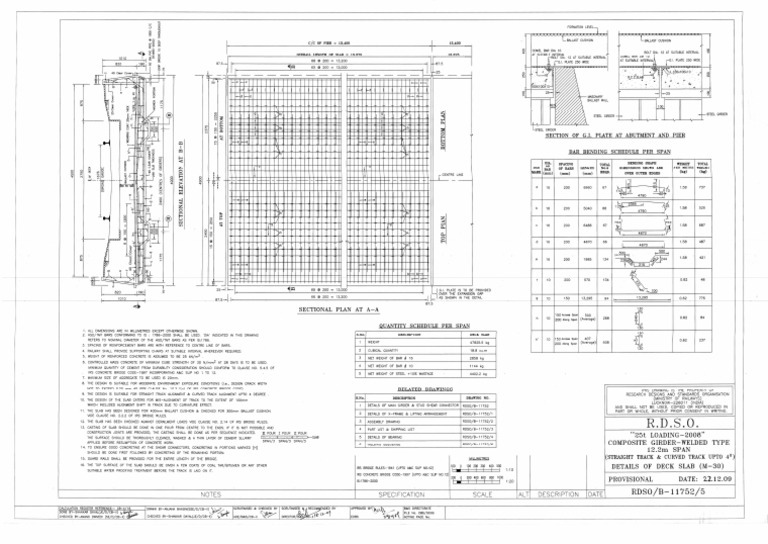 12.2M Deck Slab | PDF
