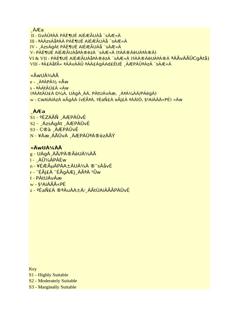 Yellow Soil Leg | PDF