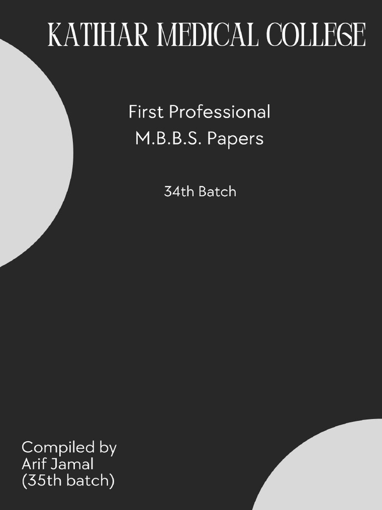 34th Batch | PDF