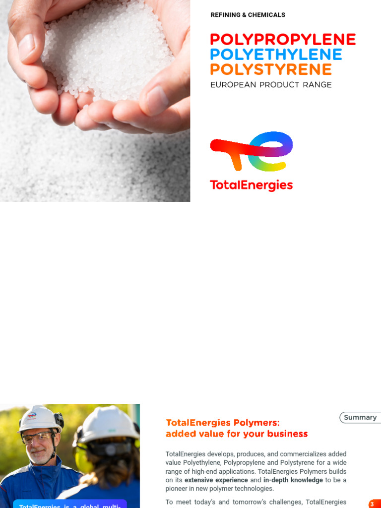 Pe PP Ps European Product Range 1 | PDF | Polyethylene | Plastic