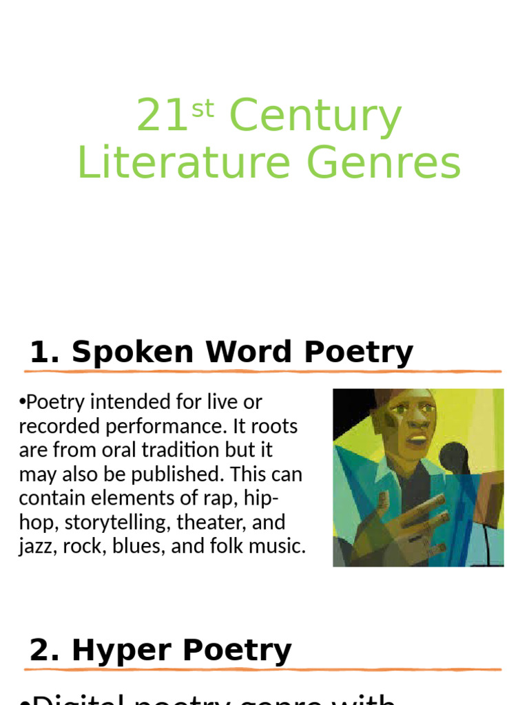 21st Century Literature Genres Explained | PDF