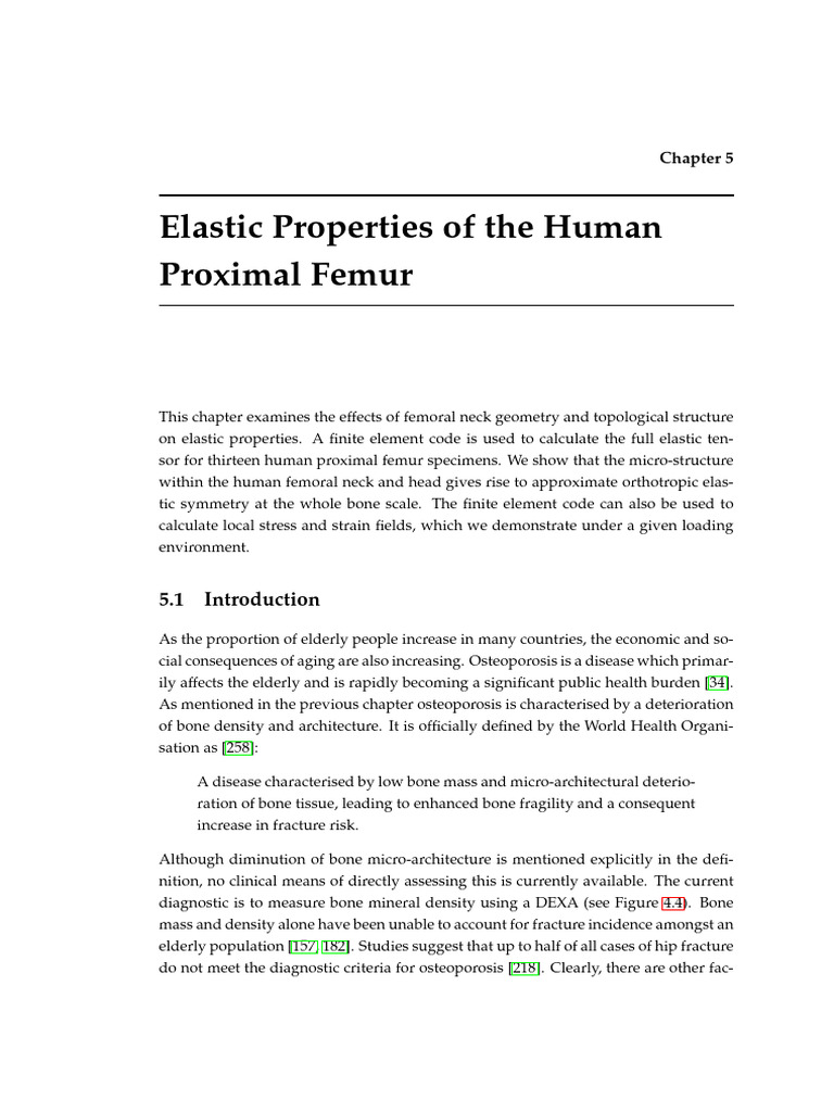 Elastic Properties of The Human | PDF | Young's Modulus | Elasticity ...