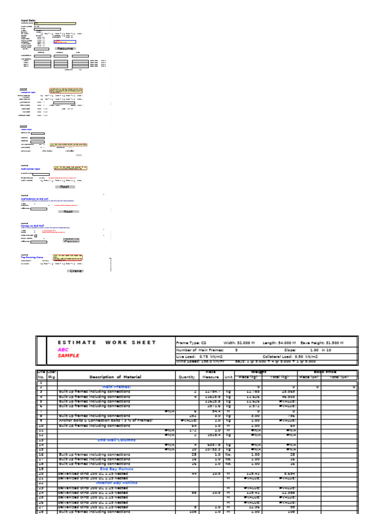 PEB-ABC-MVV | PDF | Length | Structural Engineering