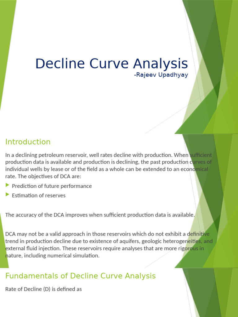 Decline Curve Analysis in Petroleum Production | PDF | Petroleum ...