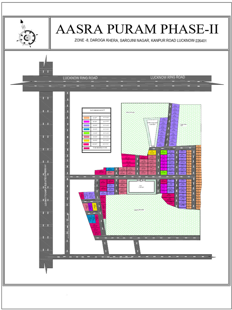 Aasra Puram Phase Ii Layout Plan 2025 | PDF
