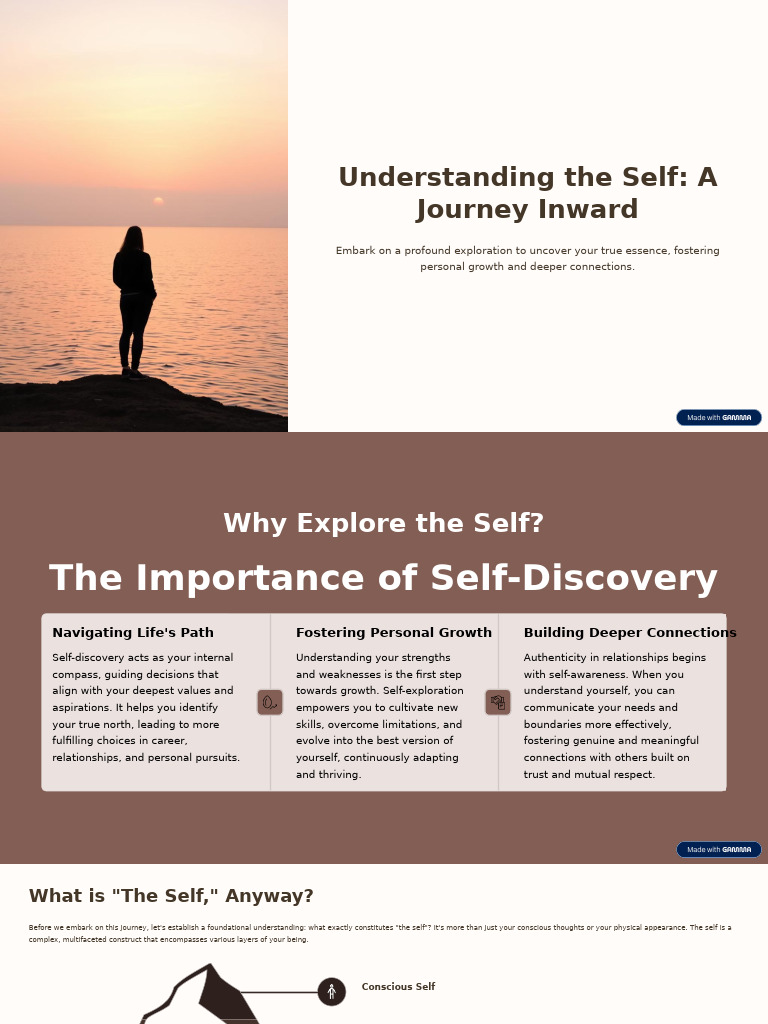 Self-Discovery: A Guide to Personal Growth | PDF | Thought | Empathy