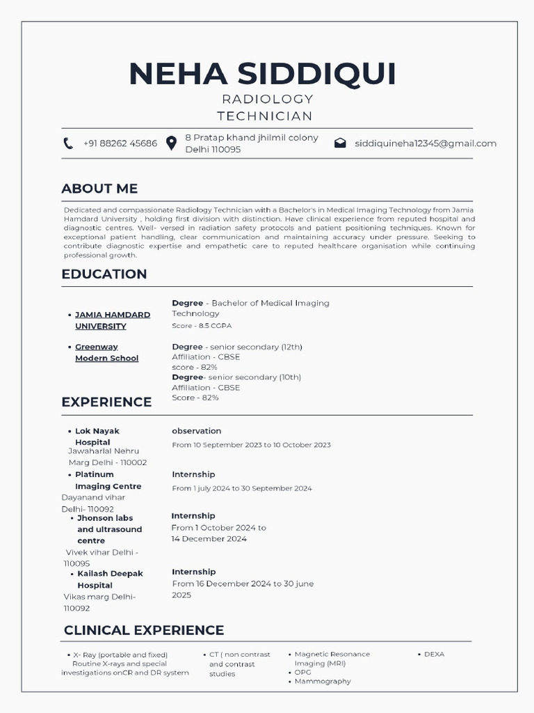 Neha's Resume | PDF