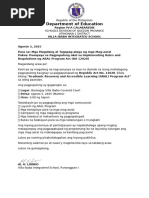 Parental Consent Form. Aral Program.... | PDF