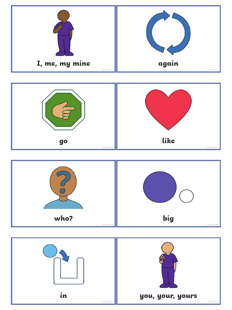 Communication Symbols for Inclusion | PDF