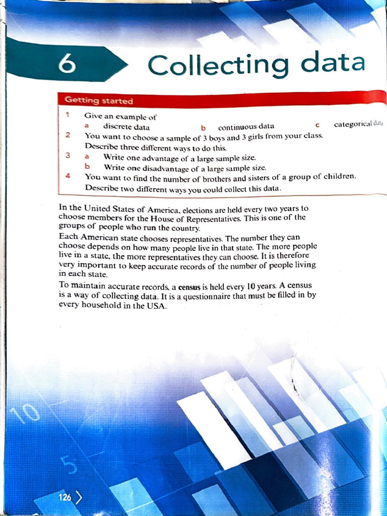 Chapter 6 Collecting Data | PDF