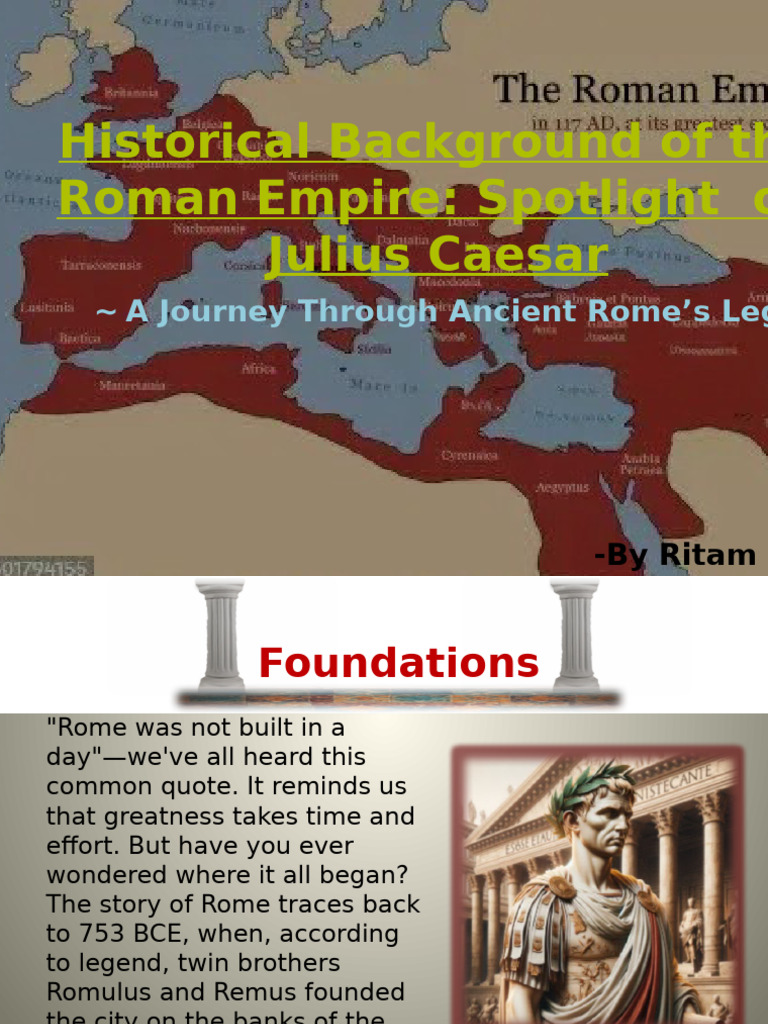 Historical Background of the Roman Empire.ppt | PDF | Ancient Rome ...