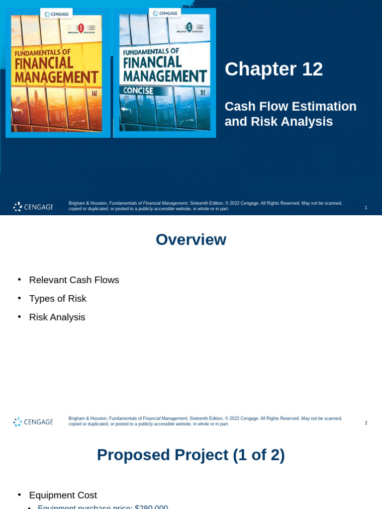 Brigham FFM16 Concise11 ch12 PPT | PDF | Depreciation | Business Economics