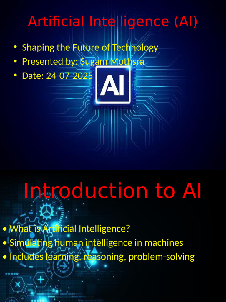 Understanding Artificial Intelligence: Overview | PDF