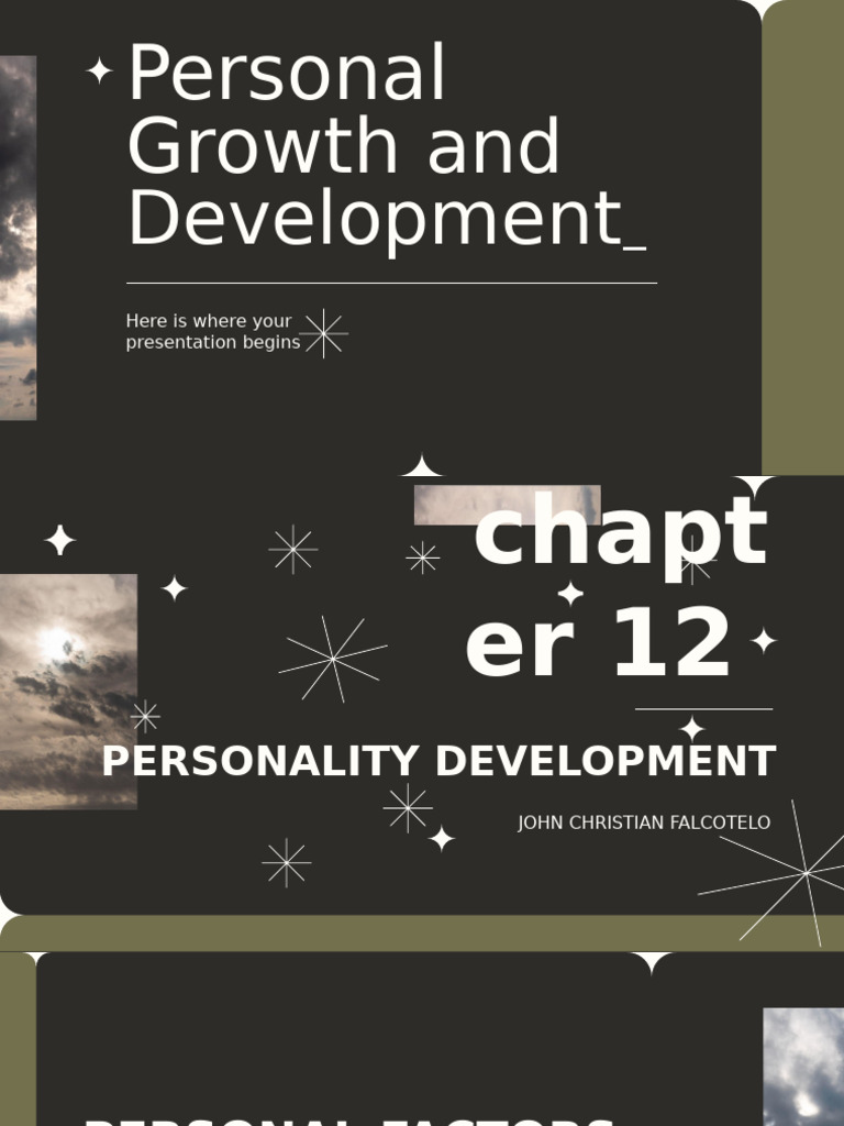Personal Growth and Development | PDF | Self Concept | Value (Ethics)