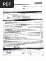 Bank Account Change Request Form | PDF