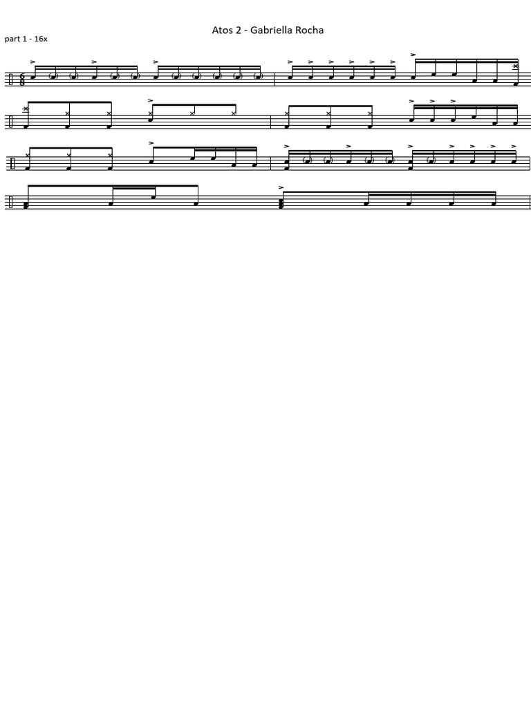 Atos 2 - Gabriella Rocha | PDF