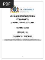 2024 Economics Grade 10 Essays Structures | PDF | Economics | Monopoly