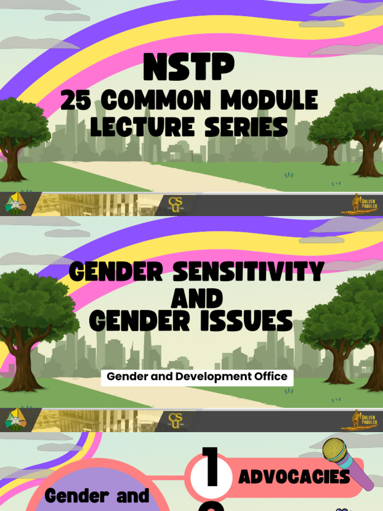 Gender Sensitivity | PDF