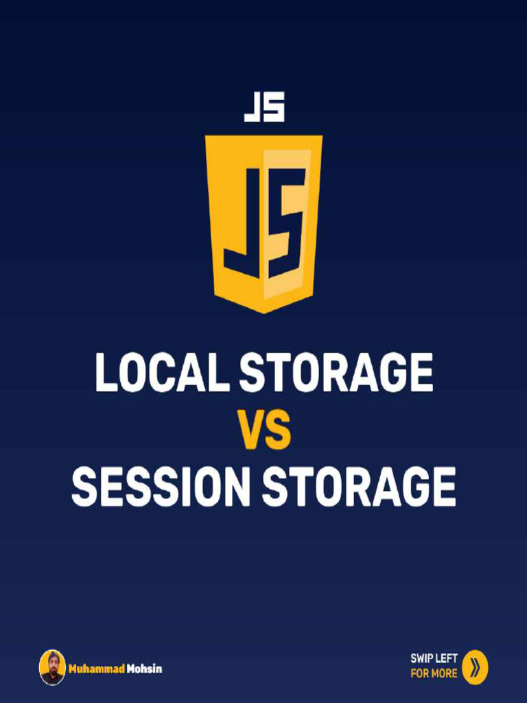 Local Storage Vs Session Storage | PDF