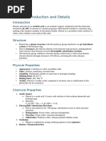 Structure and Uses of Cresol | PDF