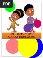 Baby Class Holiday Work Term 3 2023 | PDF