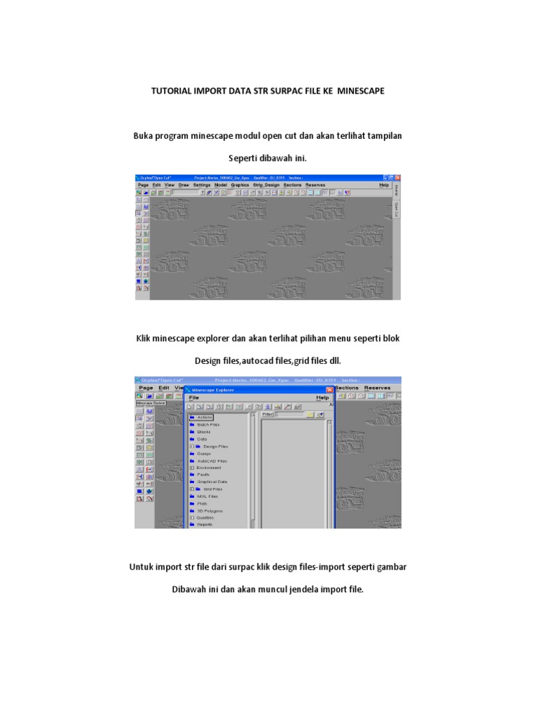 Import Data Koordinat Minescape | PDF
