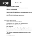 Barcelona: A Love Untold Script | PDF