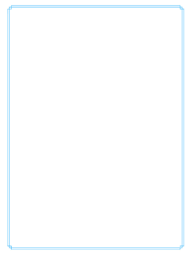 White and Black Minimalist Simple Page Border | PDF