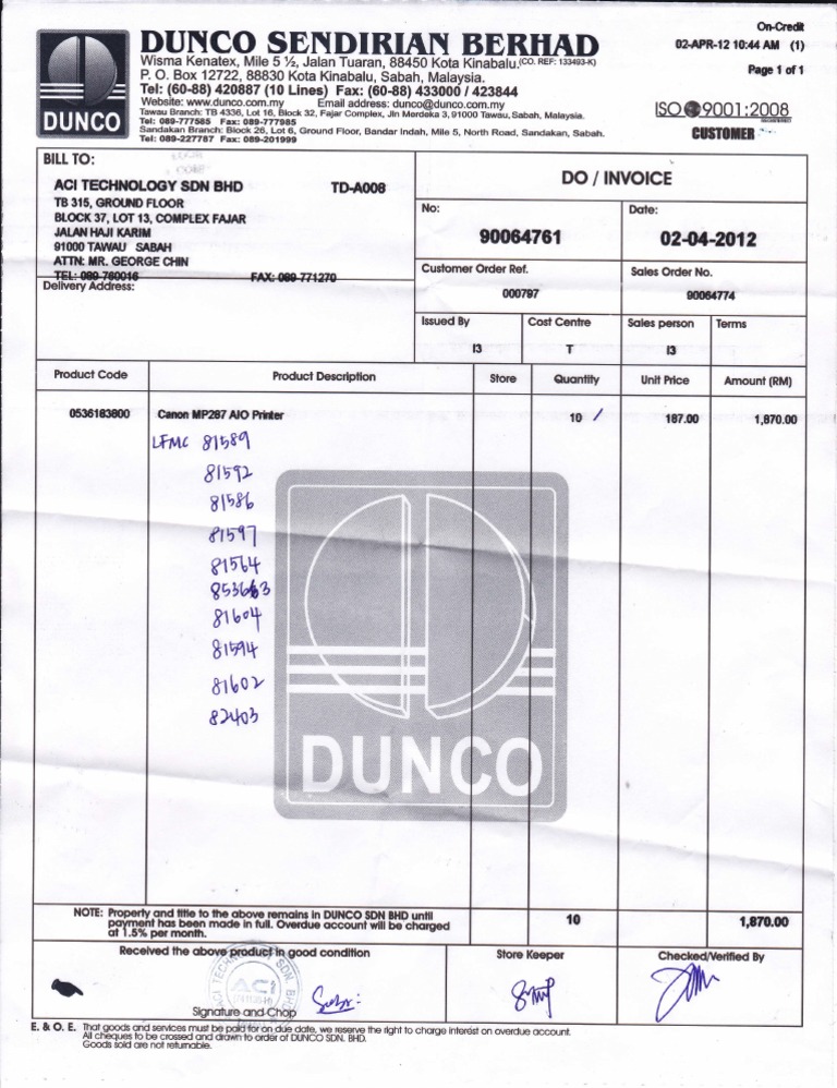 Sendirian: Dunco | PDF