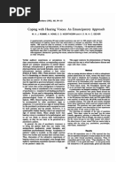 List of 60 Coping Strategies For Hallucinations | PDF | Mental Disorder ...