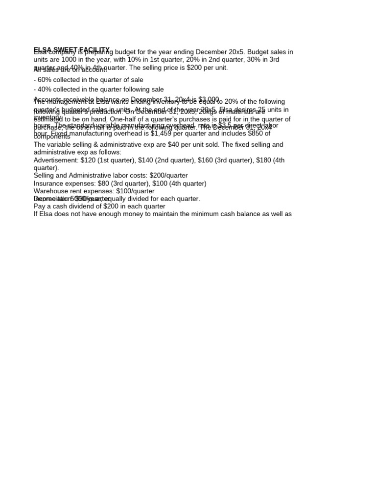 Project Management Accounting II | PDF | Equity (Finance) | Inventory