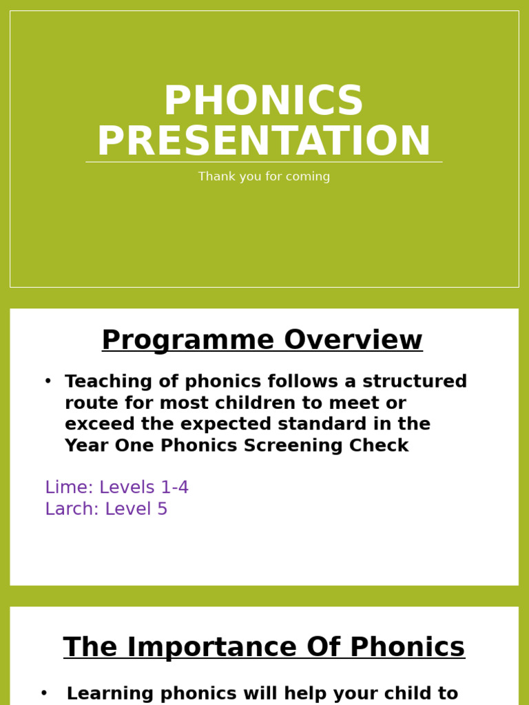 Phonics Teaching Strategies for Parents | PDF | Phonics | Cognition