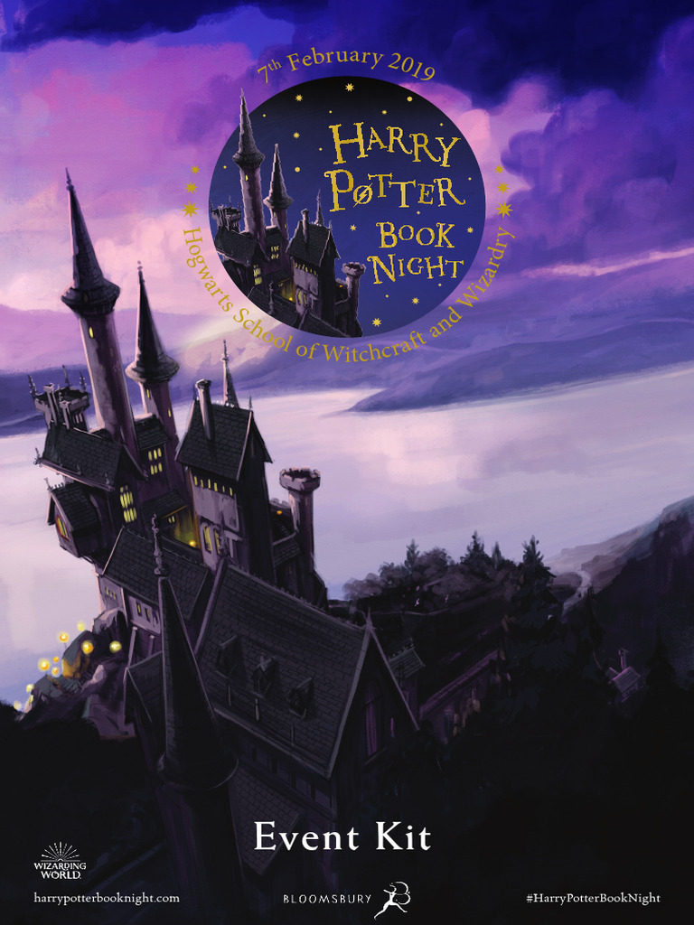 Hogwarts Theme for 2024 Book Night | PDF | Harry Potter
