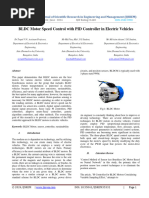 Foc Control of BLDC Motor | PDF | Electric Motor | Power Inverter