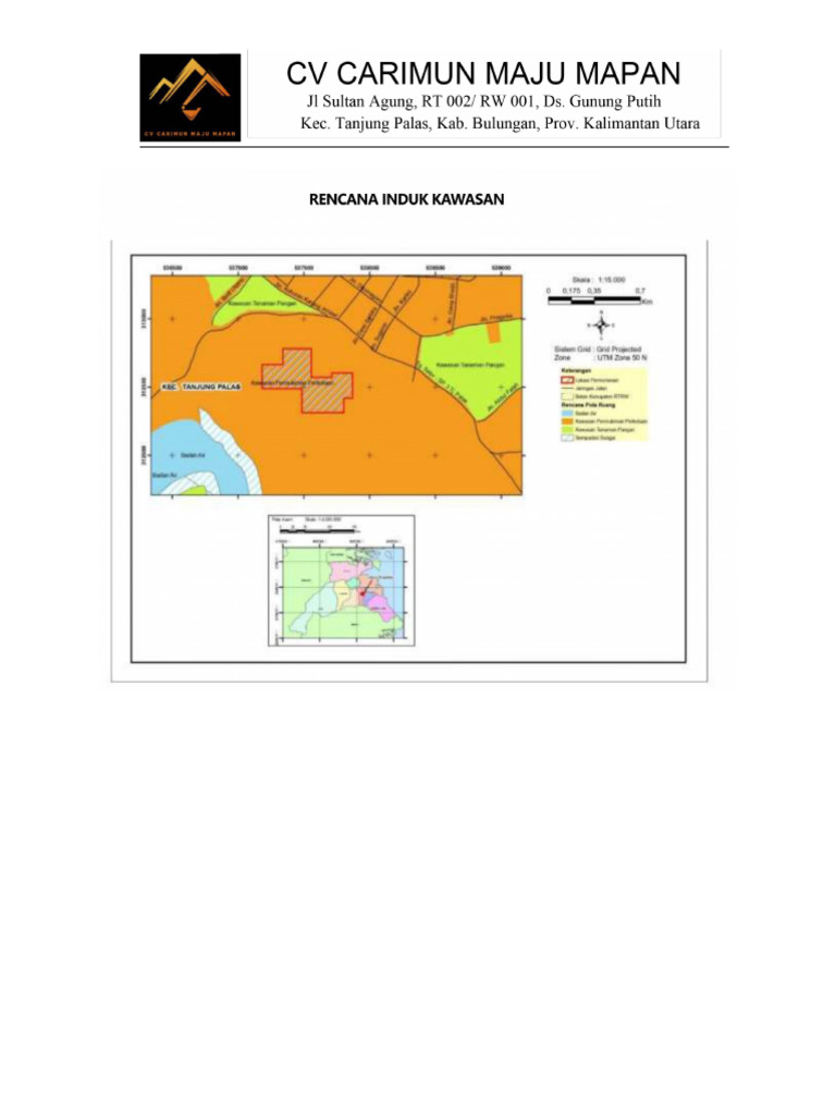 Rencana Induk Kawasan | PDF