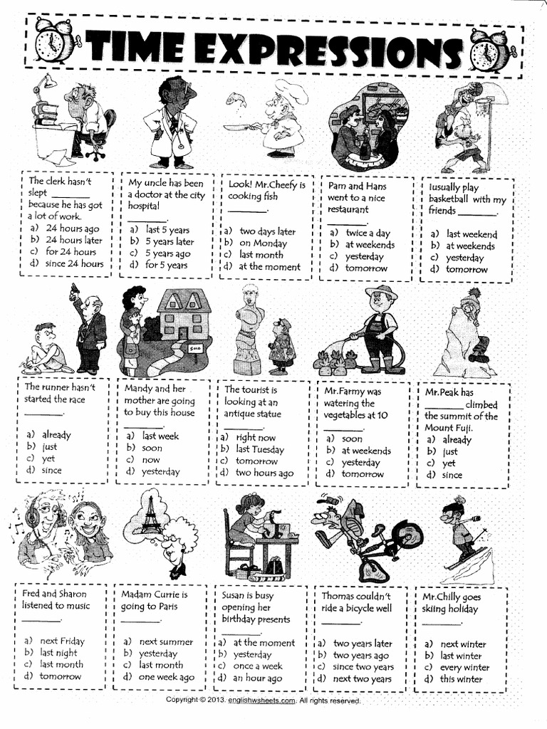 New Grammar Time 3 Worksheet | PDF