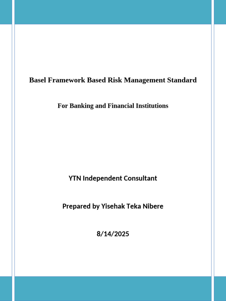 Basel Risk Management Standards Overview | PDF | Basel Iii | Basel Ii