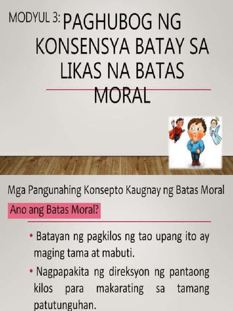 Modyul 2 Konsensiya Batay Sa Likas Na Batas Moral | PDF