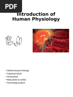 Introduction To Human Physiology | PDF | Human Body | Homeostasis