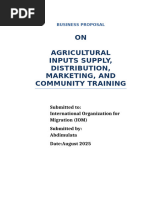 Agribusiness Project Proposal Template | PDF | Agriculture ...