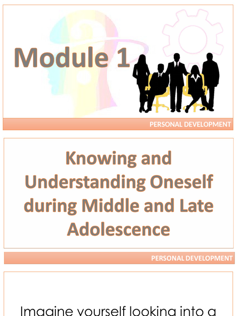 Q1 Module 1 Session 2 PERDEV 1 | PDF | Self Concept | Self