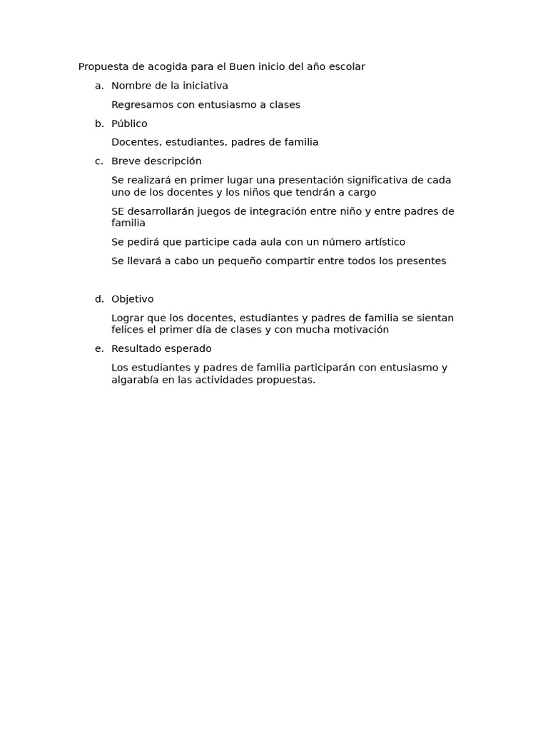 Propuesta Del BIAE | PDF