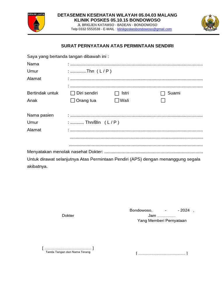 Form Aps Dan Kematian | PDF