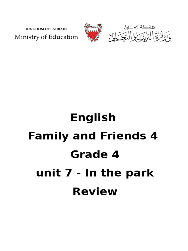 Grade 4 Unit 7 Review | PDF